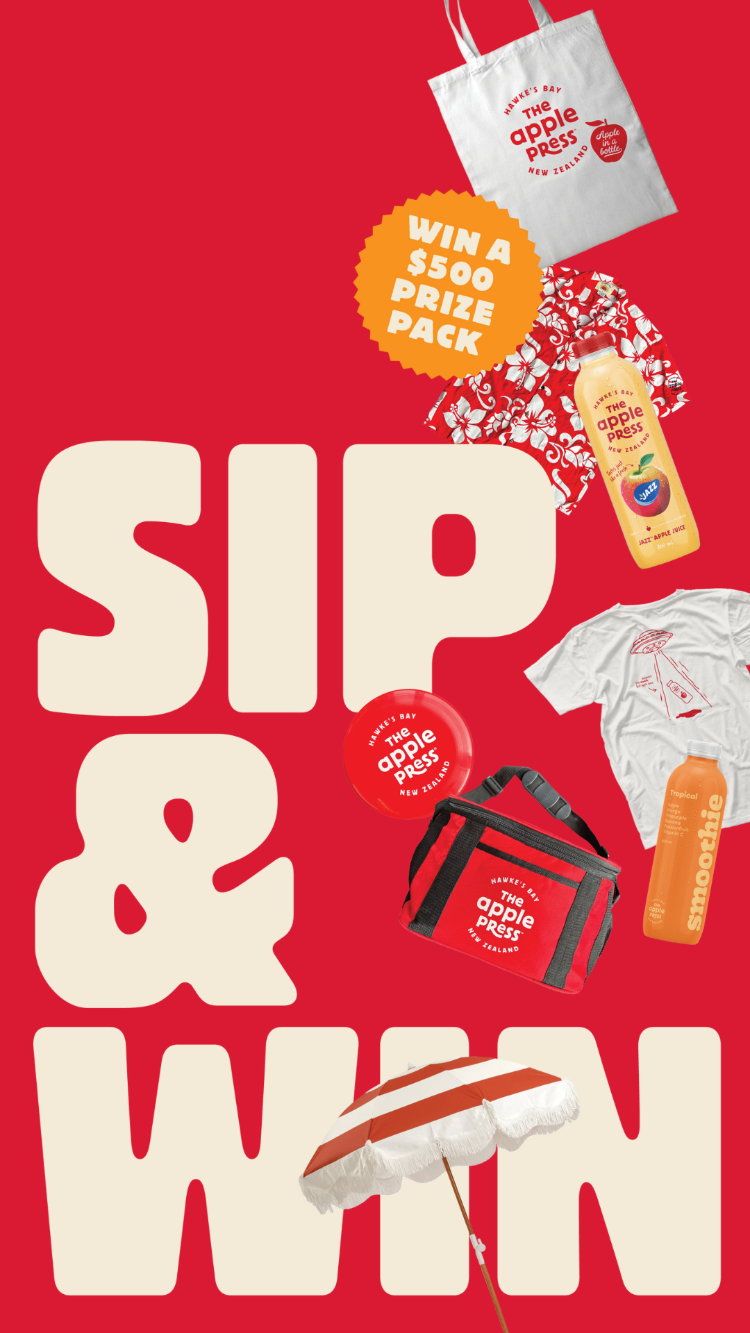Sip & Win Campaign - The Apple Press